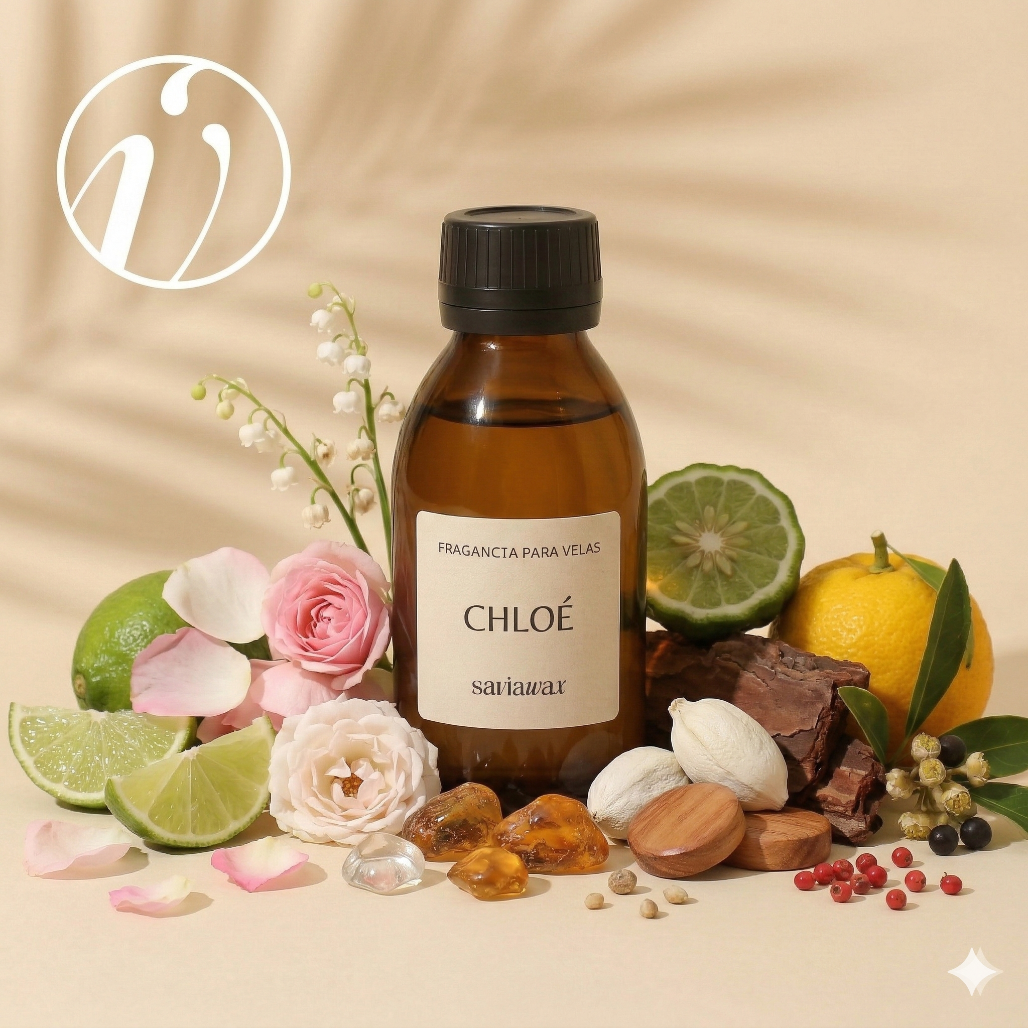 Fragancia Chloe para Velas - Concentrado Premium | Savia Wax